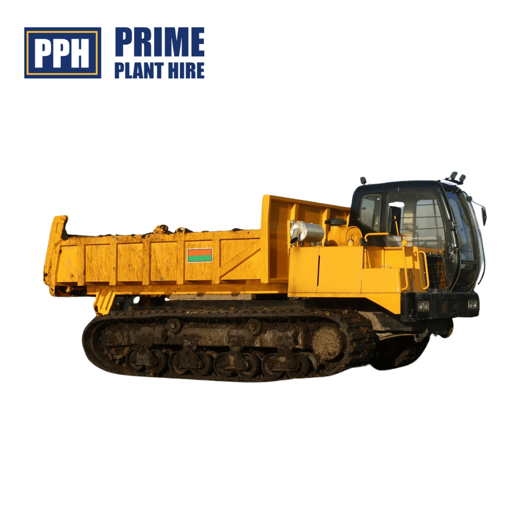 Large Range of Tracked Dumper Hire - Prime Plant Hire